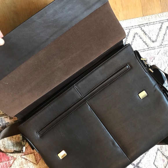 Mulberry | Bags | Mulberry Leather Laptop Bag | Poshmark
